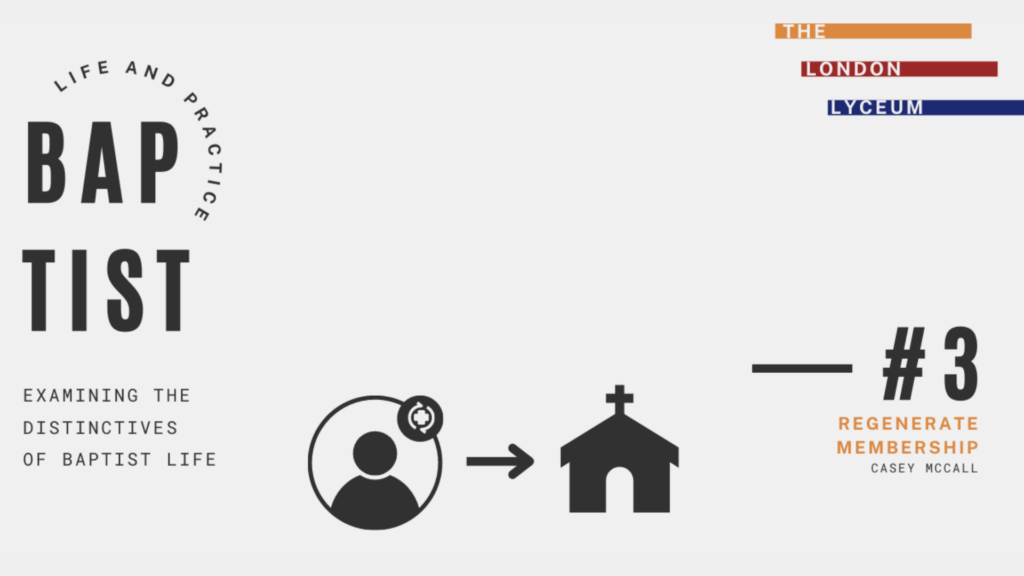 Regenerate Church Membership and the Incoherence of the “Magisterial ...